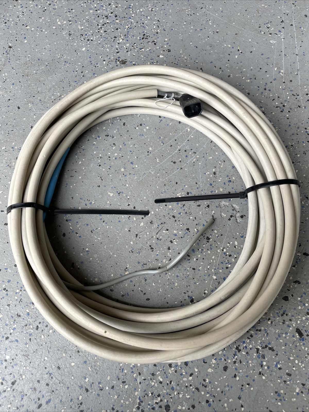 Aquabot Power Supply Cable Floating 50-54 Foot Hard Cover 2 Prong Plug ...