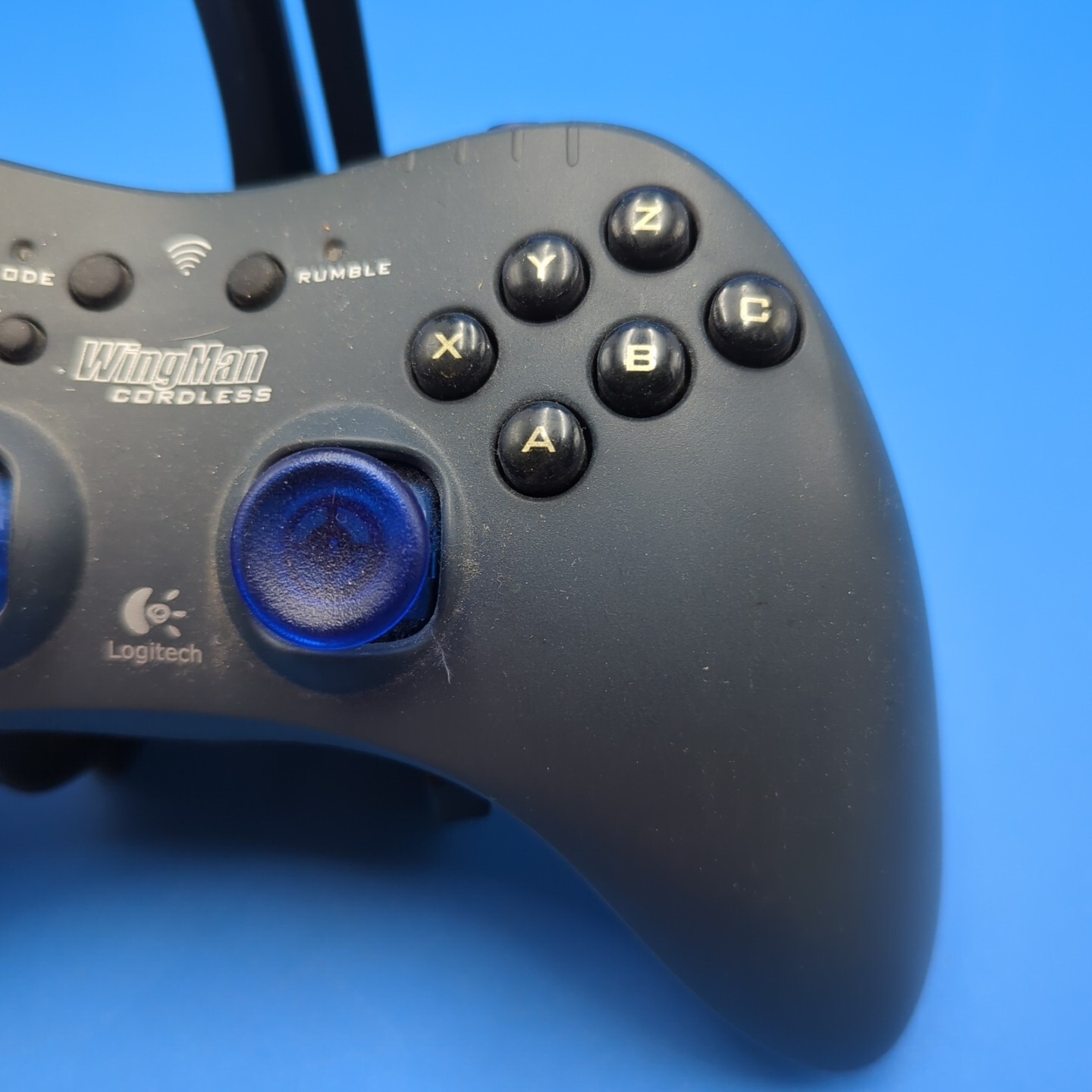 Logitech Wingman Cordless Rumblepad Wireless PC Controller No Receiver ...