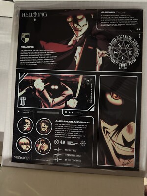 BAM! Box Anime - HELLSING Art Print Limited To 2500 | eBay