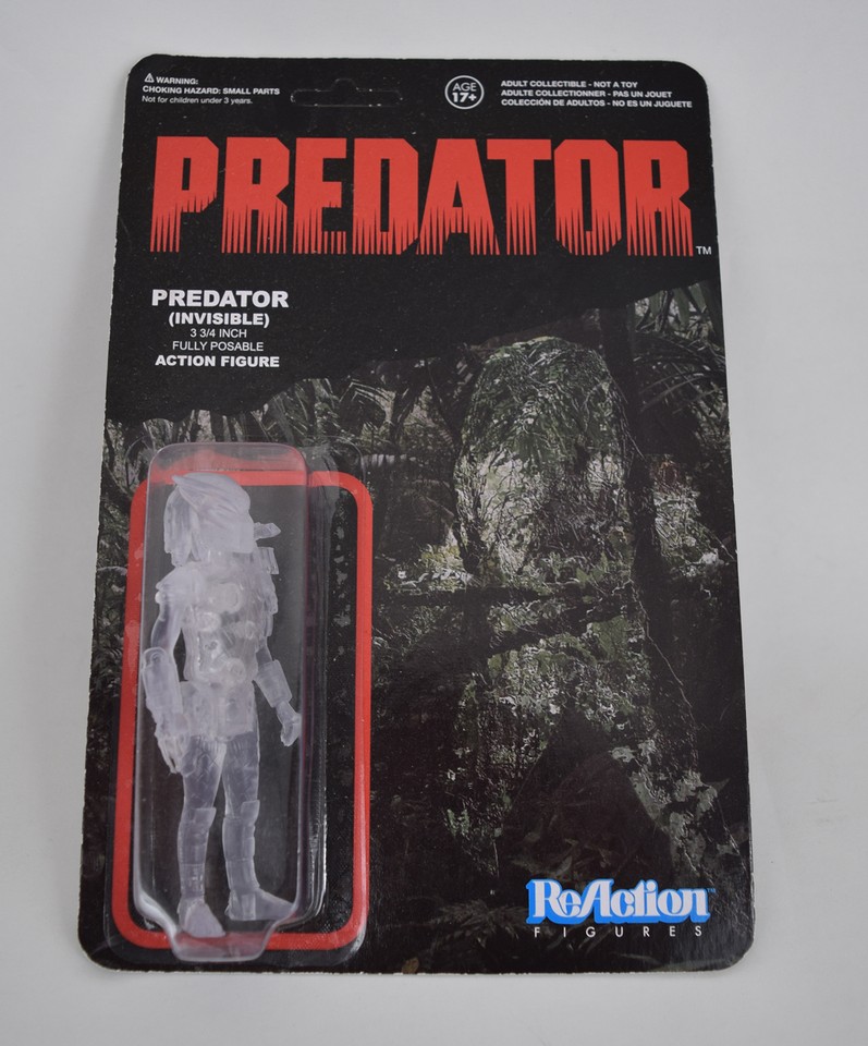 Predator Invisible Action Figure Reaction Funko New 3 3/4" | eBay