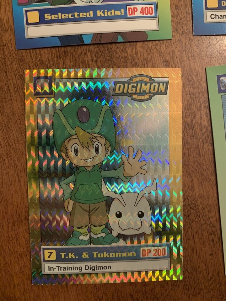 Bandai Digimon Holo Trading Card 16 Card Lot 34 T.K. Tokomon ...