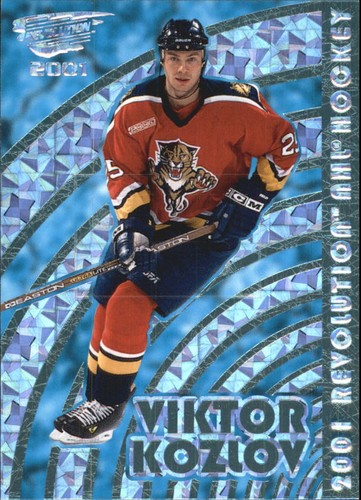 2000-01 Pacific Revolution - Shadow Series Blue #63 Viktor Kozlov /85 ...