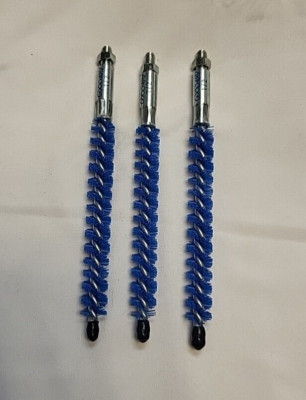 Goodway GTC-211 -1/2" Tube Cleaning Blue Nylon Brush 1/2" (Pack of 3 ...