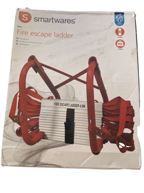 First Alert SFZZLYEL7 Portable Escape Ladder - Red/Silver for sale ...
