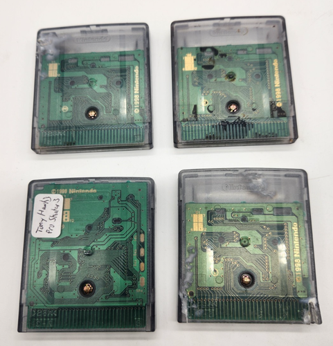 Gameboy Color GBC Loose Cart Game Lot of 4 Damaged But Work Play Free ...