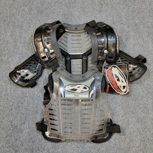 Answer Racing Adult BMX bike Clear Chest Body Protector Chest Plate | eBay