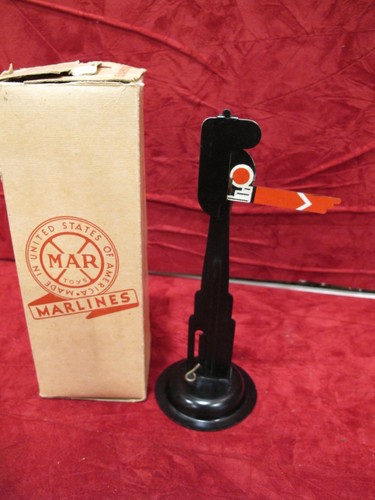 Louis Marx & Co. Semaphore Mechanical Signal Post LN SHAPE No. 311 W ...