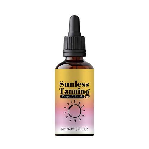 Sunless Tanner Tanning Liquid Drops 60ml/Bottle Nourishing Moisturizing ...