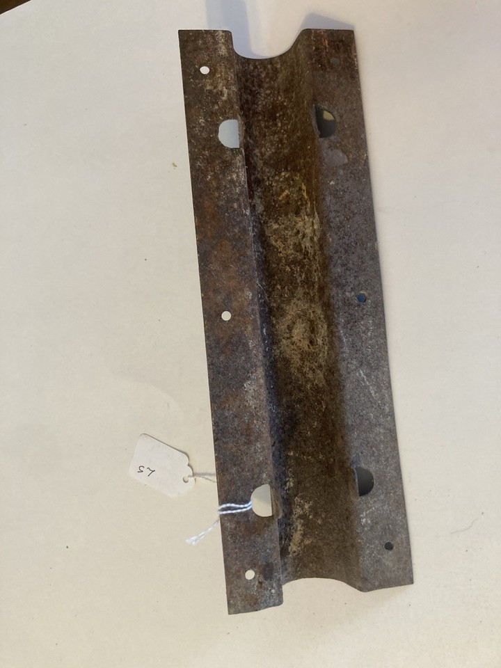 Antique Steel Rusted Mounting Bracket Plate Brown Cabinet Hardware ...
