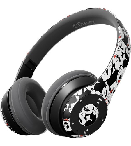Disney Mickey Mouse Bluetooth Headphones Over The Ear Headset Built In ...