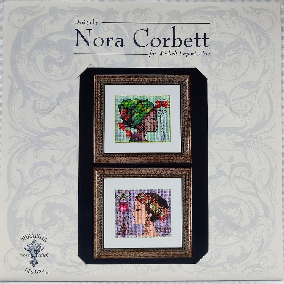 Nora Corbett Bella Butterfly and Bella Bee Cross Stitch Pattern and ...