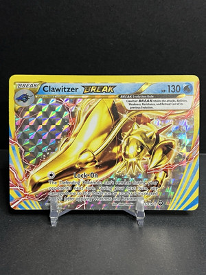 POKÉMON TCG CLAWITZER BREAK 35/114 RARE BREAK HOLO NM XY: STEAM SIEGE ...