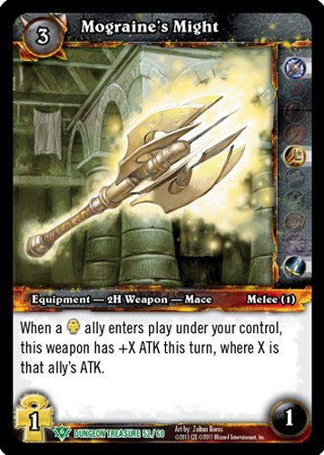 WOW WARCRAFT TCG DUNGEON : MOGRAINE'S MIGHT X 4 | eBay