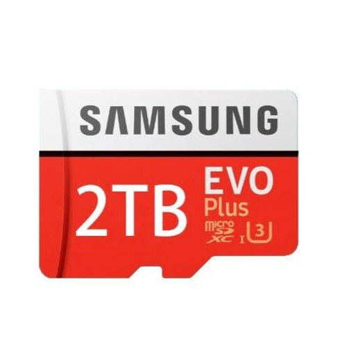 2TB SAMSUNG EVO PLUS Micro SD SDXC 100MB/s UHS-I U3 HD Class 10 Memory ...