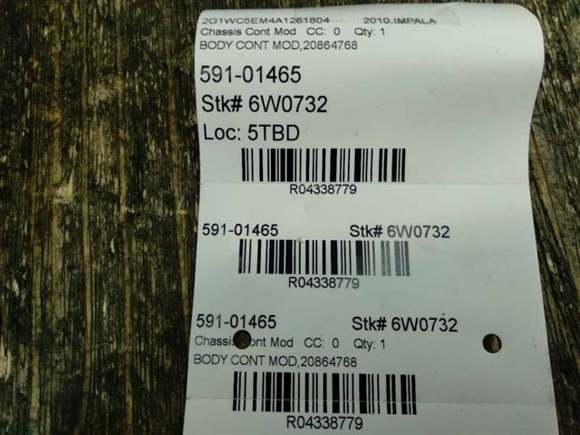 Chevrolet GMC Body Control Module BCM 20864768 OEM for sale online | eBay