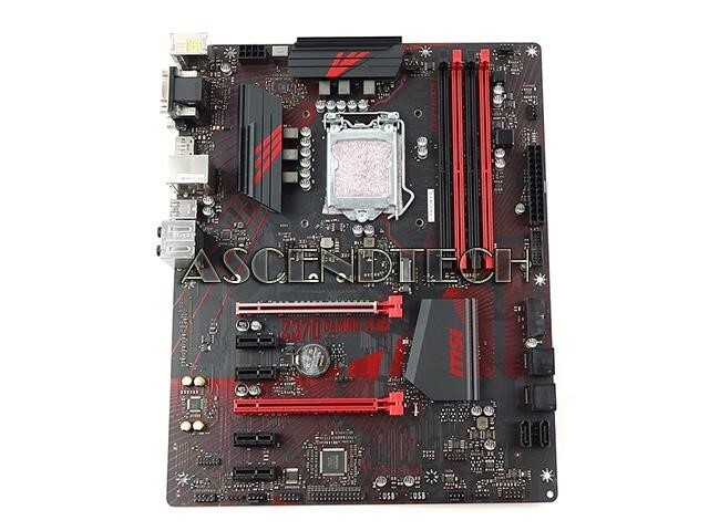 MSI Z370 GAMING PLUS INTEL Z370 SOCKET LGA1151 DDR4 DVI-D VGA ...
