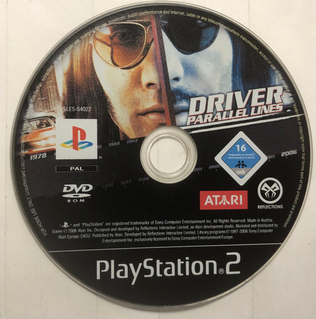 Driver : Parallel Lines PlayStation 2 PAL - Prix - Photo - Présentation