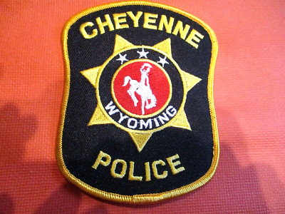 Collectible Wyoming Police Patch,Cheyenne,Capital City,New | eBay