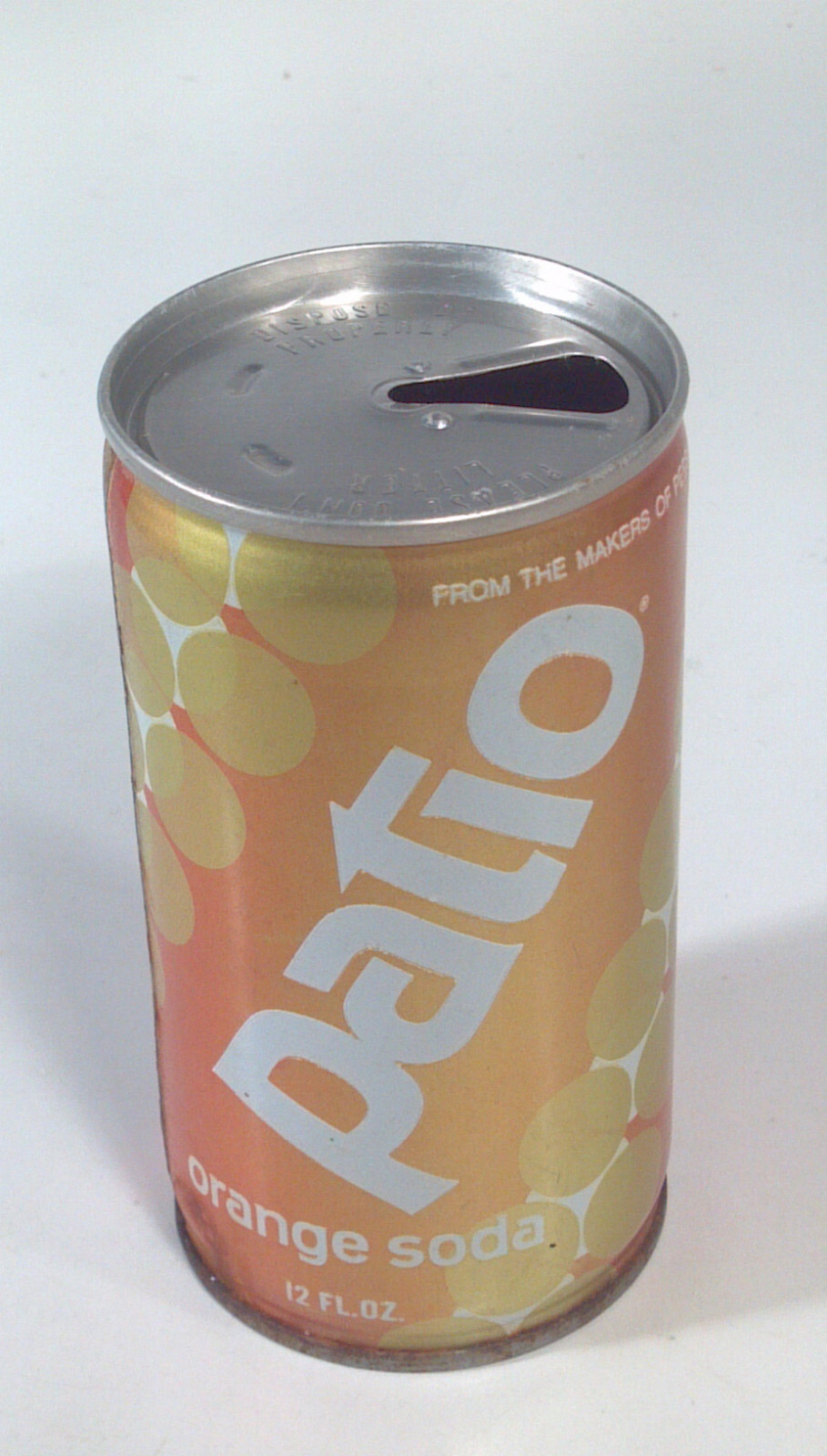 Vintage Patio Orange Soda Pop Can Crimped Steel Wis Pak Watertown WI ...