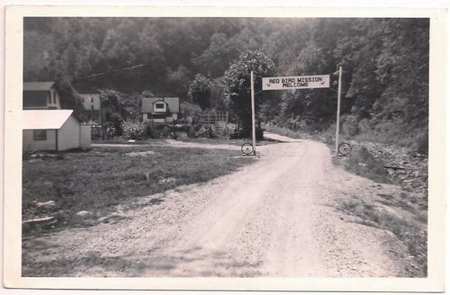 BEVERLY KY Postcard RED BIRD MISSION GATEWAY Bell County KENTUCKY c ...