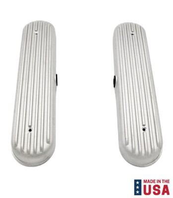 PML Finned Cast Aluminum Valve Covers For Chevy LS Engines - USA Made ...