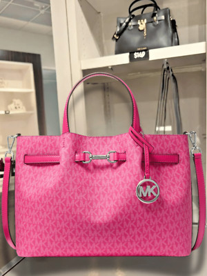 Michael Kors Carson Women Medium Crossbody Satchel Handbag Purse ...