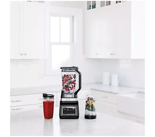New! Ninja BN751 Duo Plus Blender with Auto IQ Technology, 1400 Peak ...