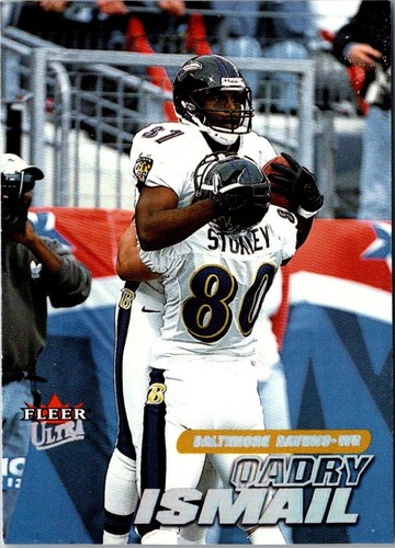 2001 Ultra Qadry Ismail #178 Baltimore Ravens Football Card | eBay