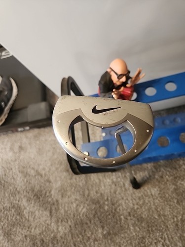 Nike OZ Mallet Putter Right Handed Blue Chip Steel Shaft 34” | eBay