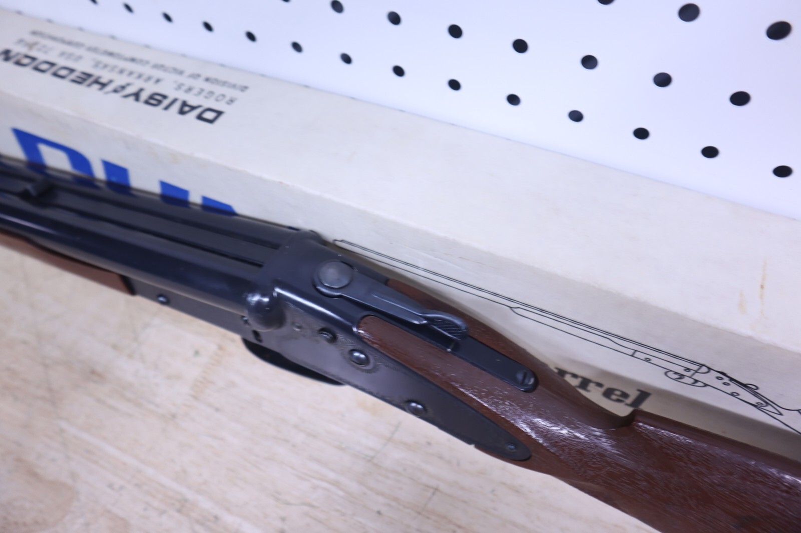 Rare Vintage Daisy Model 21 Double Barrel BB Gun Air Rifle W/ Original ...