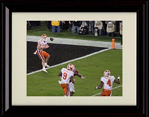 Unframed Clemson Tigers - Hunter Renfrow Game Winning Touchdown Catch ...