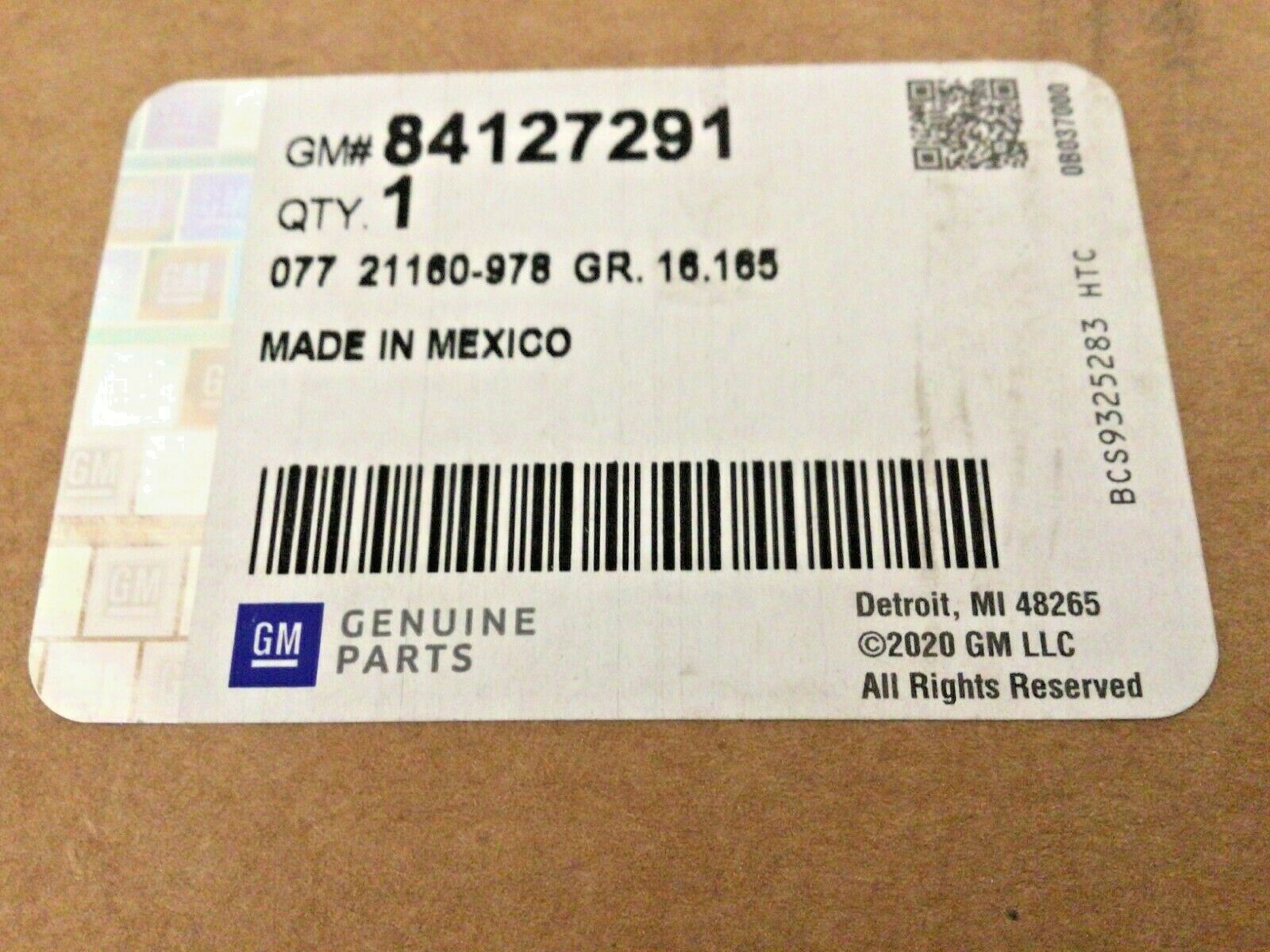 Chevrolet Avalanche GMC SUV Tan front Driver Door interior Trim Panel ...