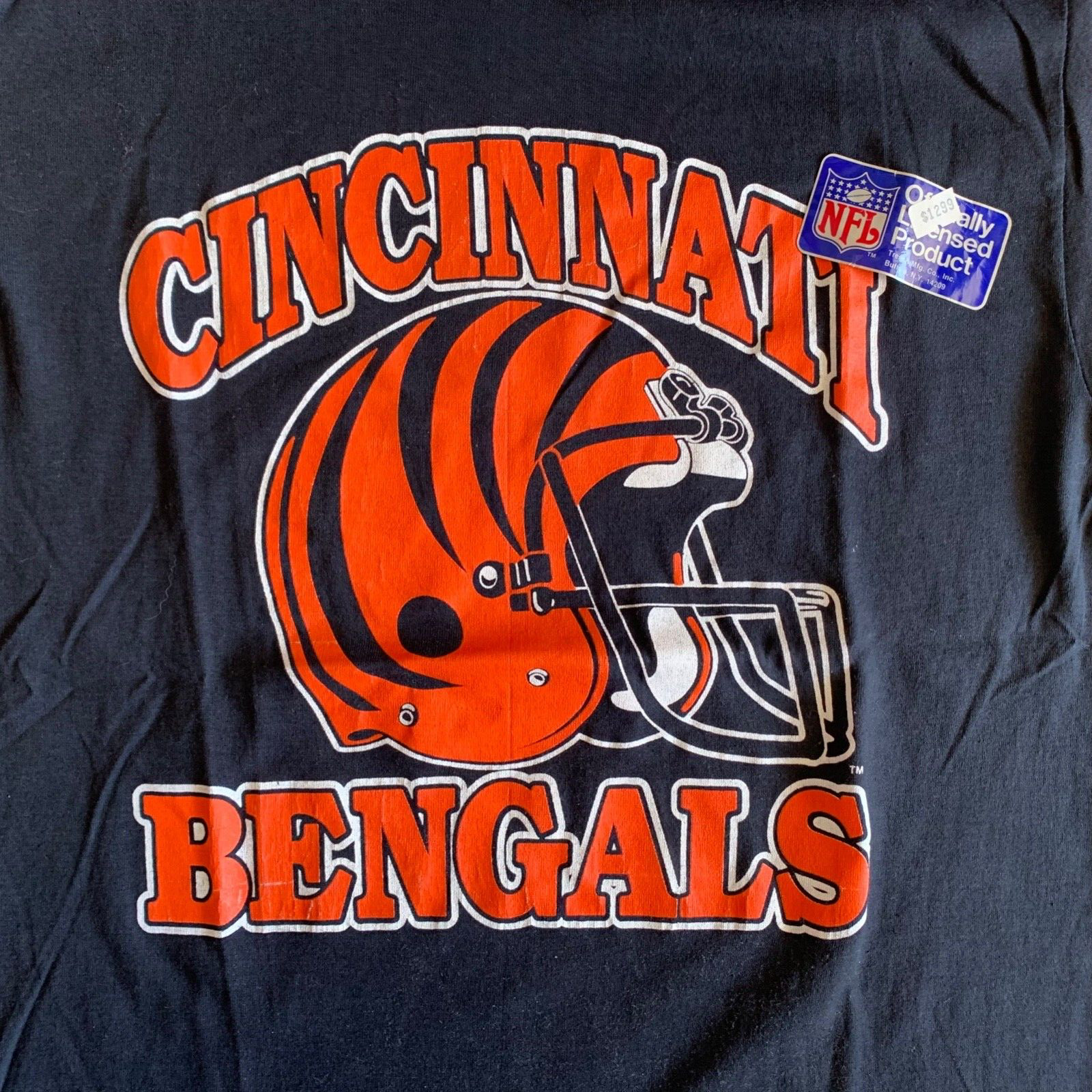 1980s DEADSTOCK VINTAGE 80s CINCINNATI BENGALS FOOTBA… - Gem