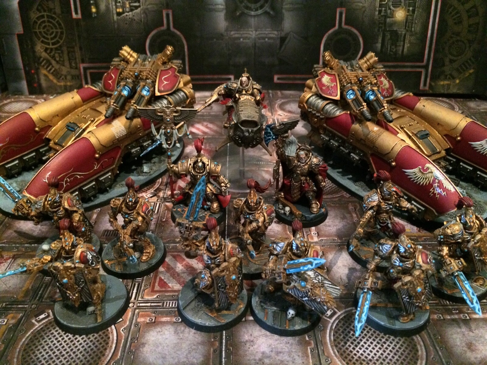 WHMS Warhammer 40k painted Adeptus Custodes custodian guard 30k ARMY ...