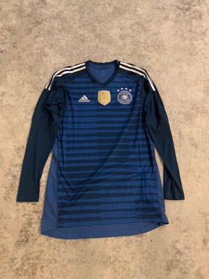 Germany 2018-19 Authentic Player Issued Goalkeeper Jersey - Blue - Size ...