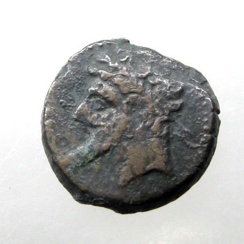MASSINISSA / MICIPSA NUMIDIA AE26_____Punic Wars______BETRAYED CARTHAGE ...