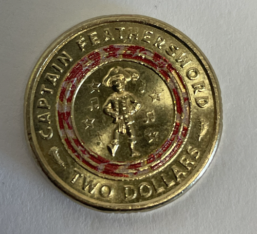 Australian coloured two dollar coins 2021 Australia $2 UNC Red Colour ...