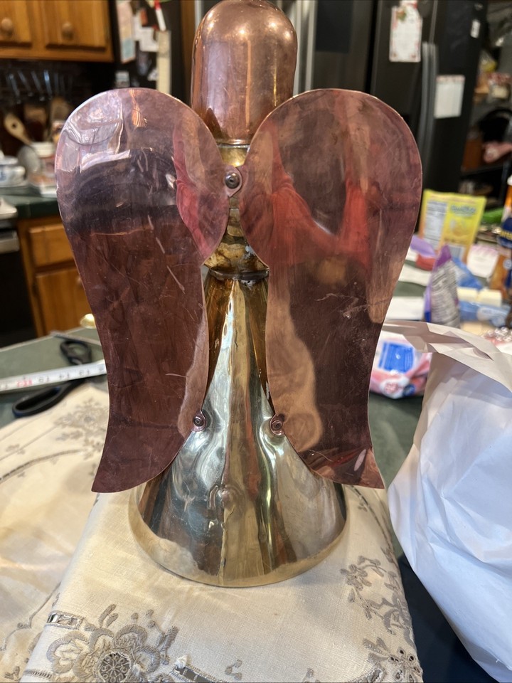 Vintage Brass And Copper Angels Candle Holders | eBay