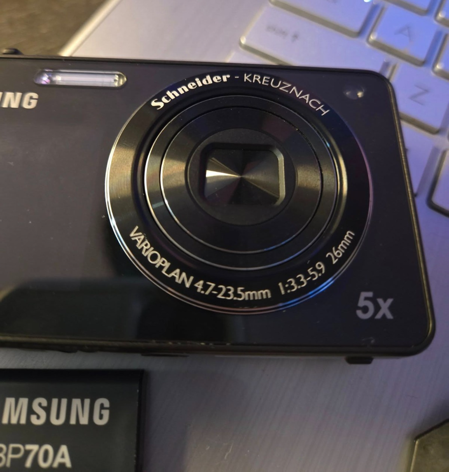 Samsung ST700 16MB 5X Zoom Digital Camera Black with Battery PARTS | eBay