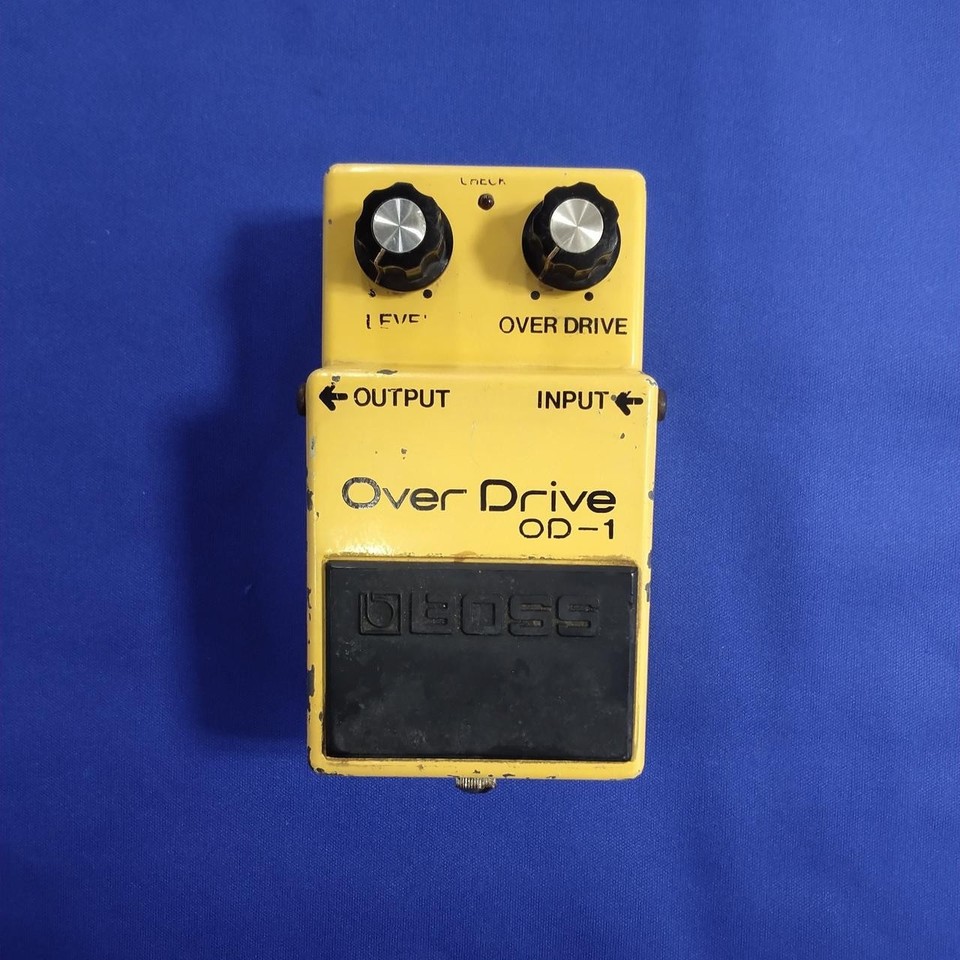 BOSS OD-1 Overdrive Guitar Effects Pedal Early Model Used | eBay UK