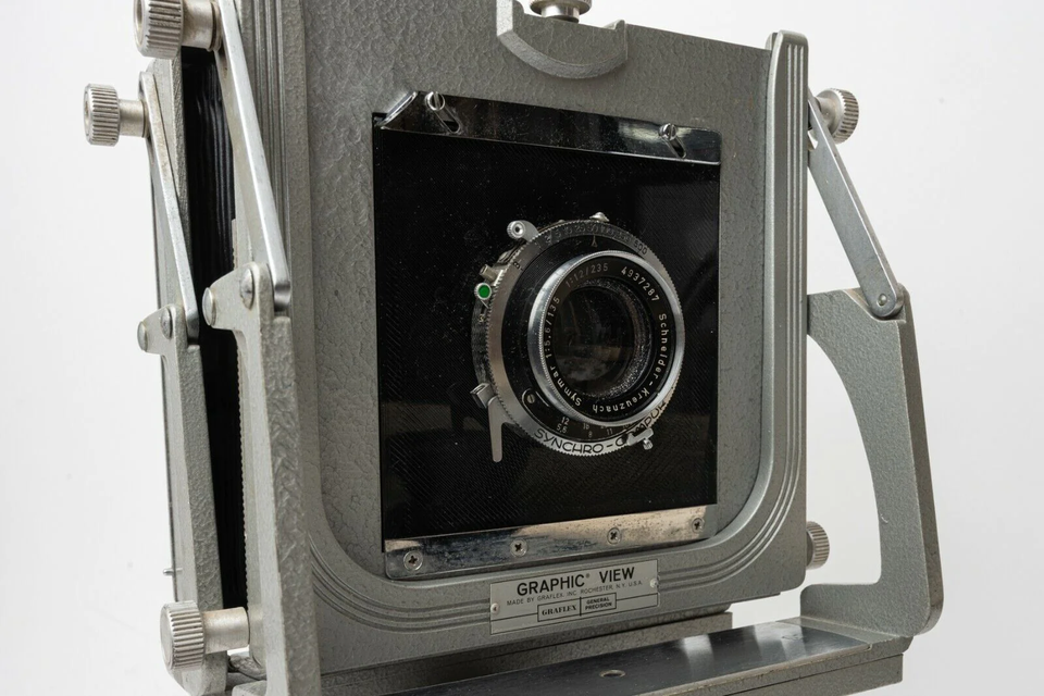 Graflex Crown, Speed Graphic, View 4x4 inch Model/Type C lens board in ...