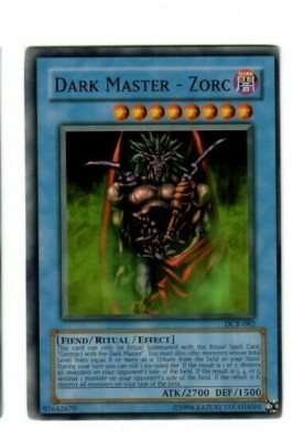 DARK MASTER ZORC Yu-Gi-Oh DCR-082 SUPER Rare Holo Foil NEAR MINT | eBay