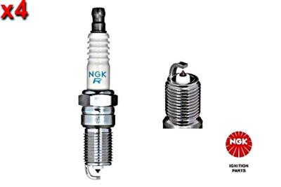 NGK 4x Spark Plug For FORD C-Max Ecosport Galaxy VOLVO C30 S40 II 04-15 ...