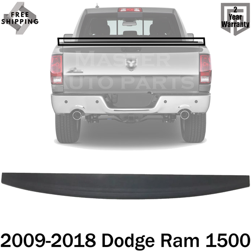 Rear Tailgate Molding Spoiler For 2009-2018 Dodge Ram 1500 / 2010-2018 ...