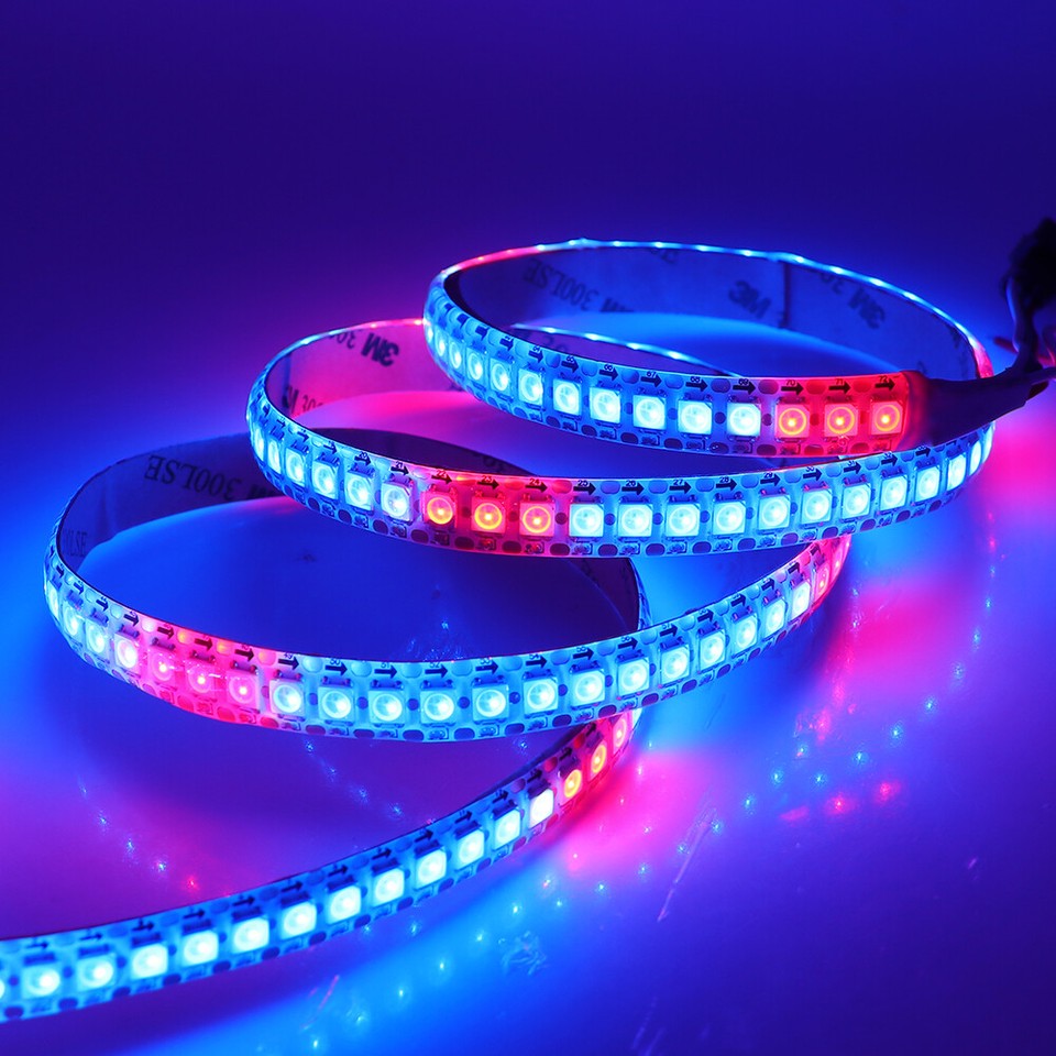 WS2811 LED Strip Ligths 5m 5050 RGB Dream Color 150/300 LED Strip Light ...