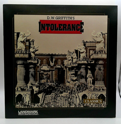 D.W.GRIFFITH'S INTOLERANCE LASERDISC 1991 REPUBLIC PICTURES SILENT ...
