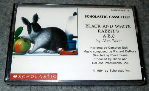 Scholastic Cassettes | Black and White Rabbit's ABC | NEW & SEALED ...