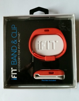 iFit Active Accessory Band Coral RED IFITBAND-C NEW FREE SHIPPING | eBay