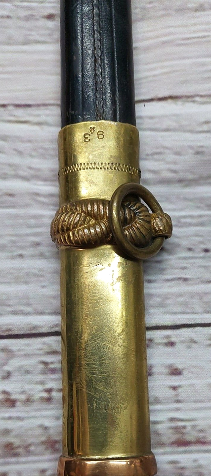 Vintage Antique N.S. Meyer New York M 1852 USN PRESENTATION Sword | eBay