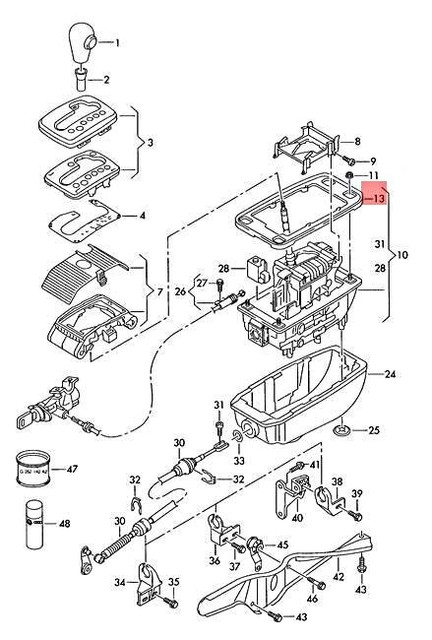 Genuine Seal AUDI Seat A4 Allroad Quattro Avant S4 Cabrio 4f0713075 for ...